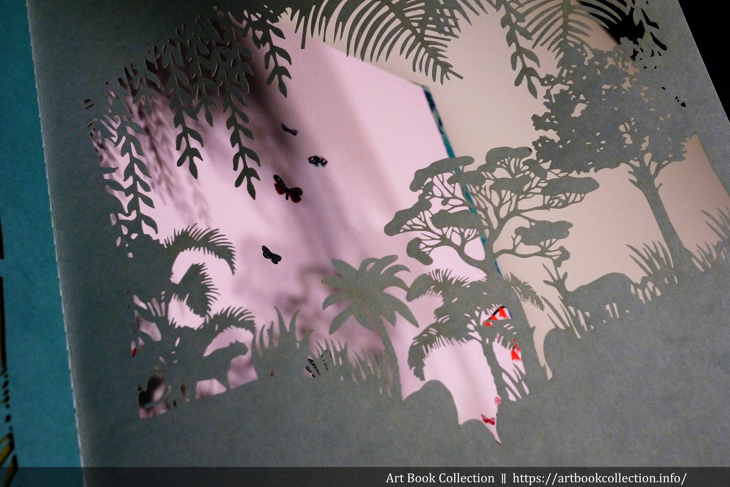 【開箱．紙藝書】Hélène Druvert｜Garden Jungle - Art Book Collection