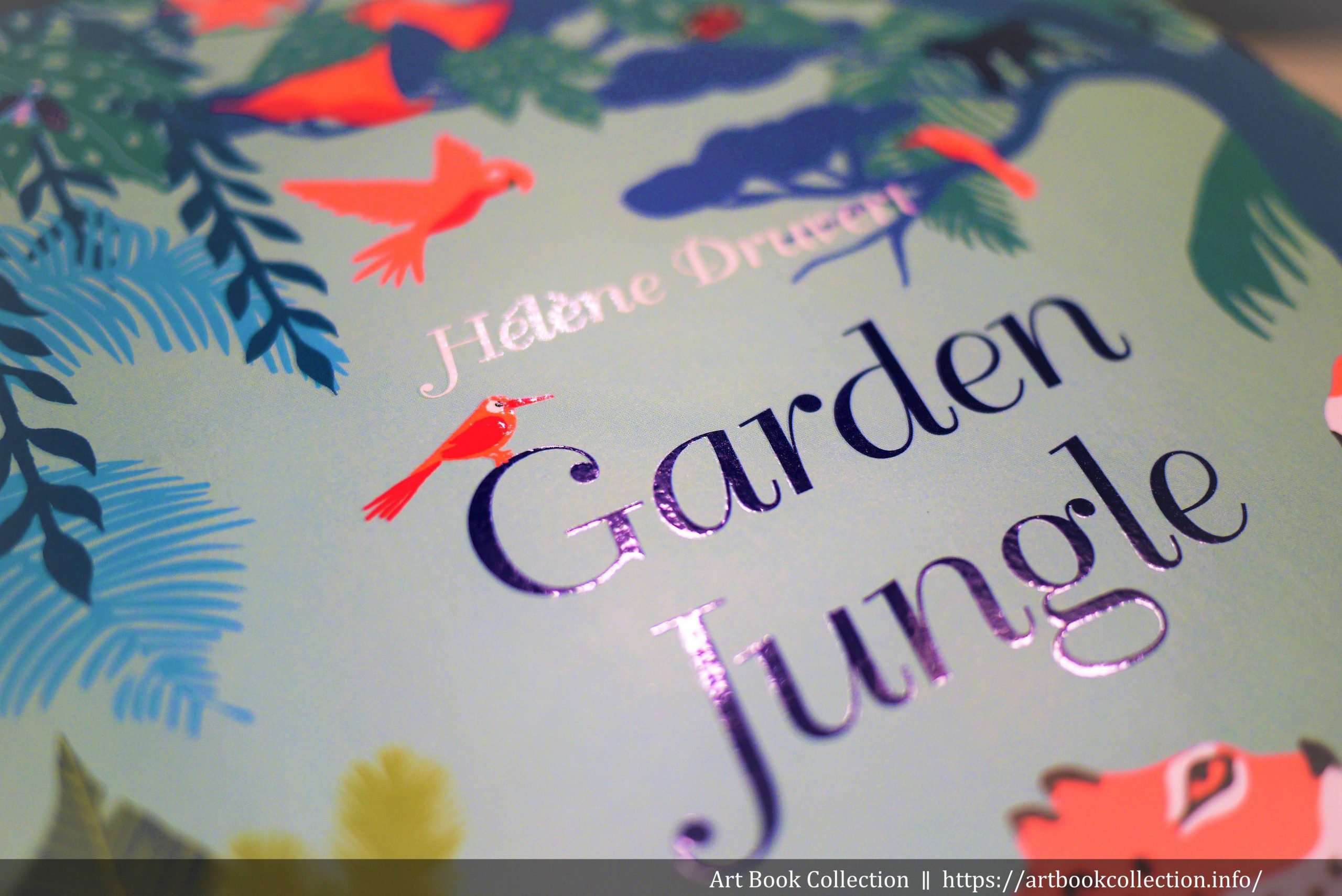 【開箱．紙藝書】Hélène Druvert｜Garden Jungle - Art Book Collection