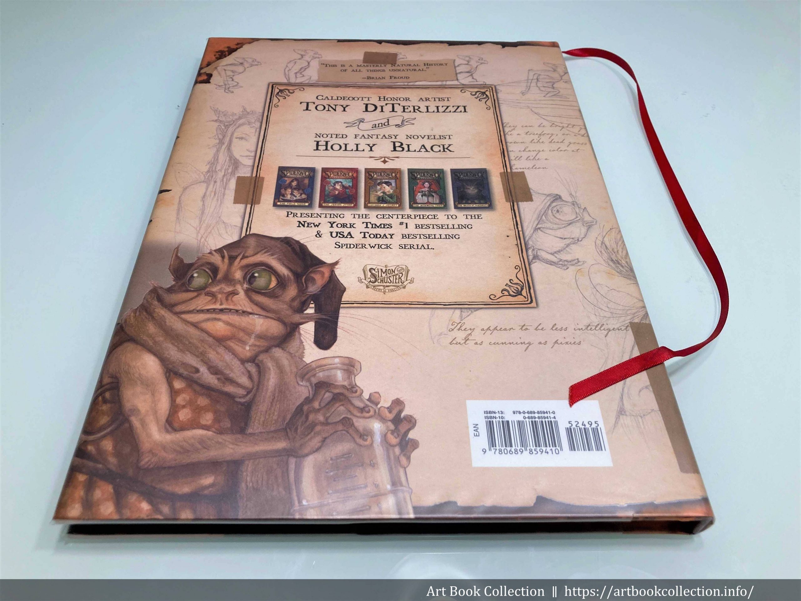 【開箱．設定集】Holly Black、Tony DiTerlizzi｜Arthur Spiderwick's Field Guide ...