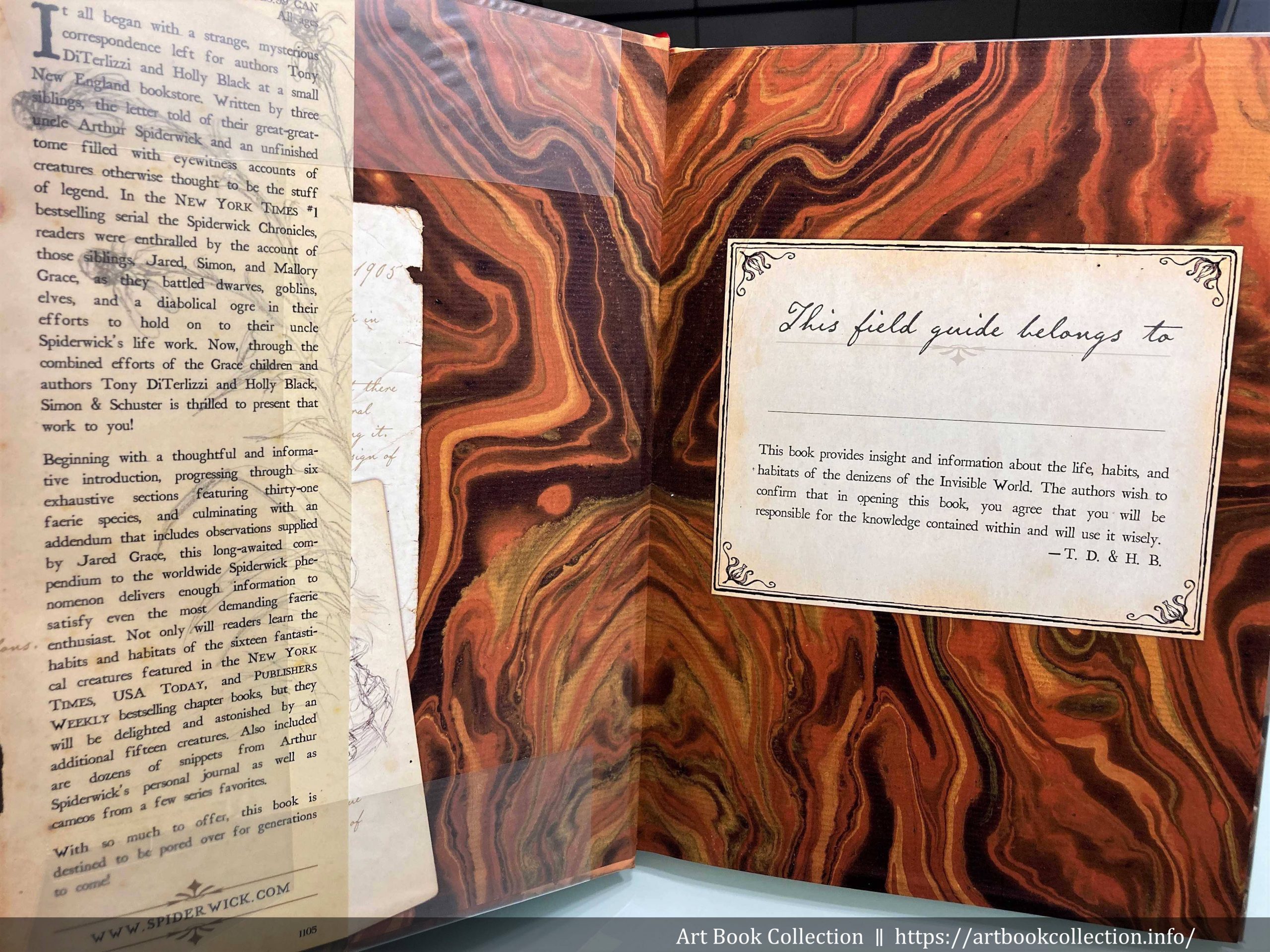 【開箱．設定集】Holly Black、Tony DiTerlizzi｜Arthur Spiderwick's Field Guide ...