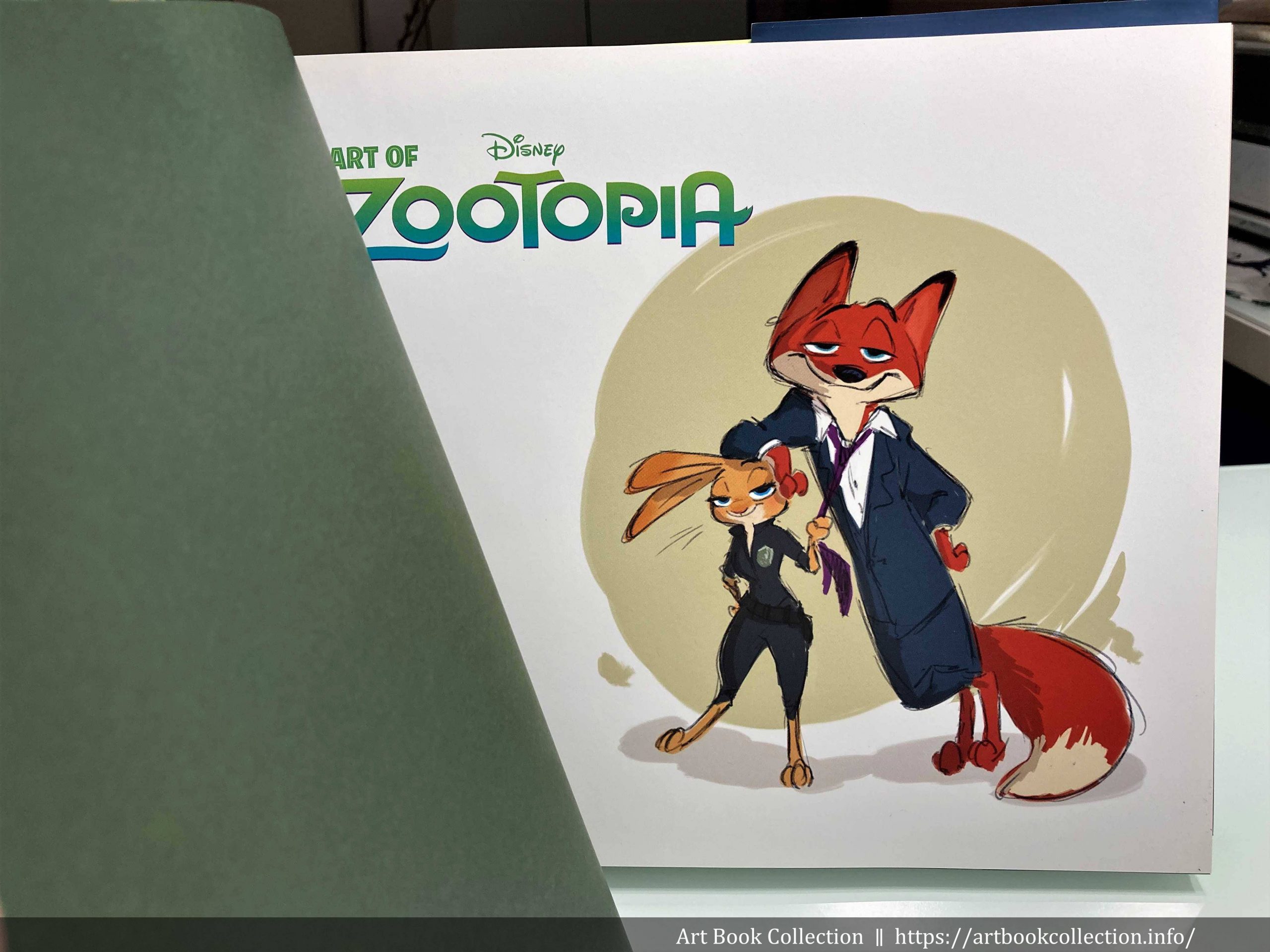 【開箱．設定集】Disney、Jessica Julius｜The Art of Zootopia - Art Book Collection