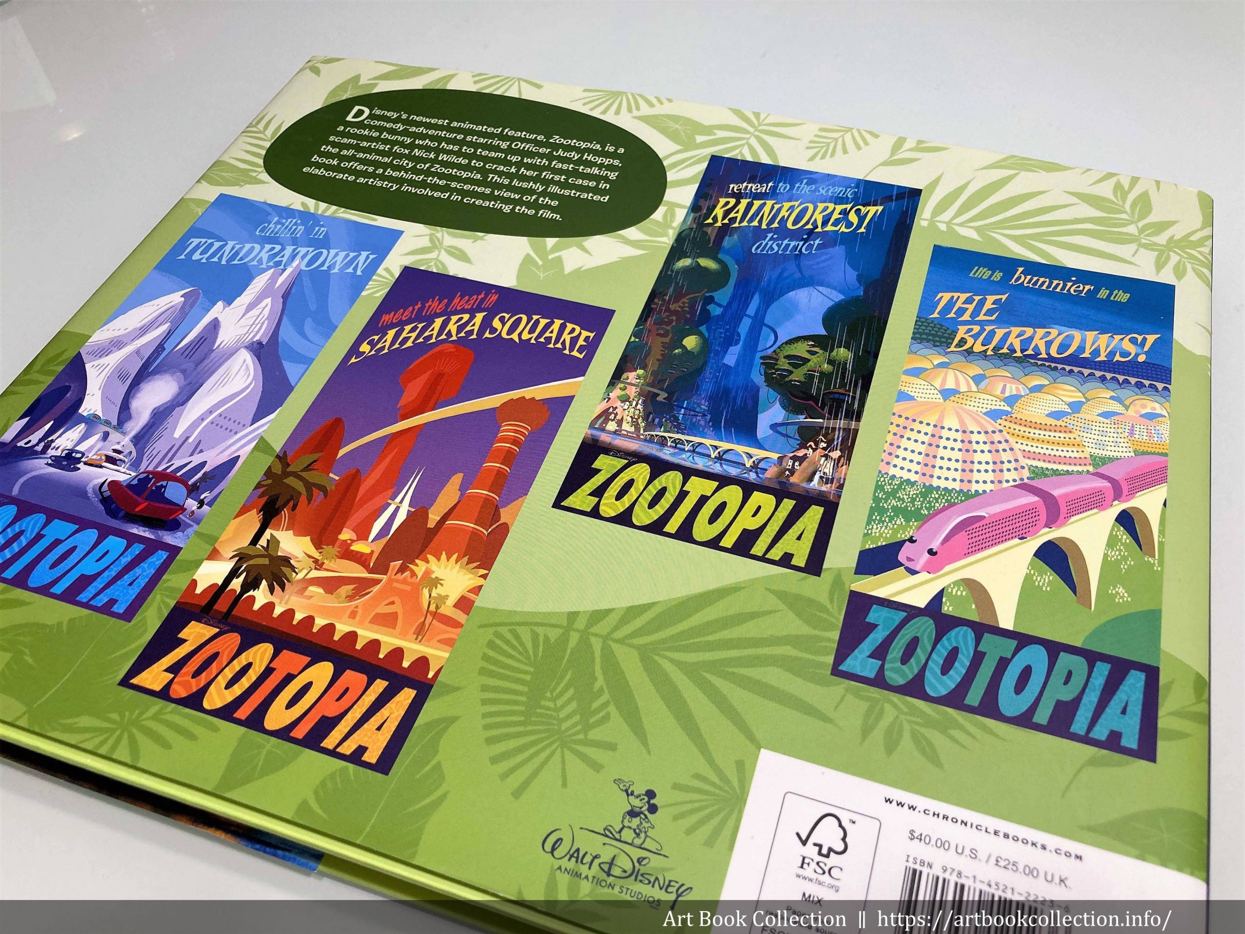 【開箱．設定集】Disney、Jessica Julius｜The Art of Zootopia - Art Book Collection