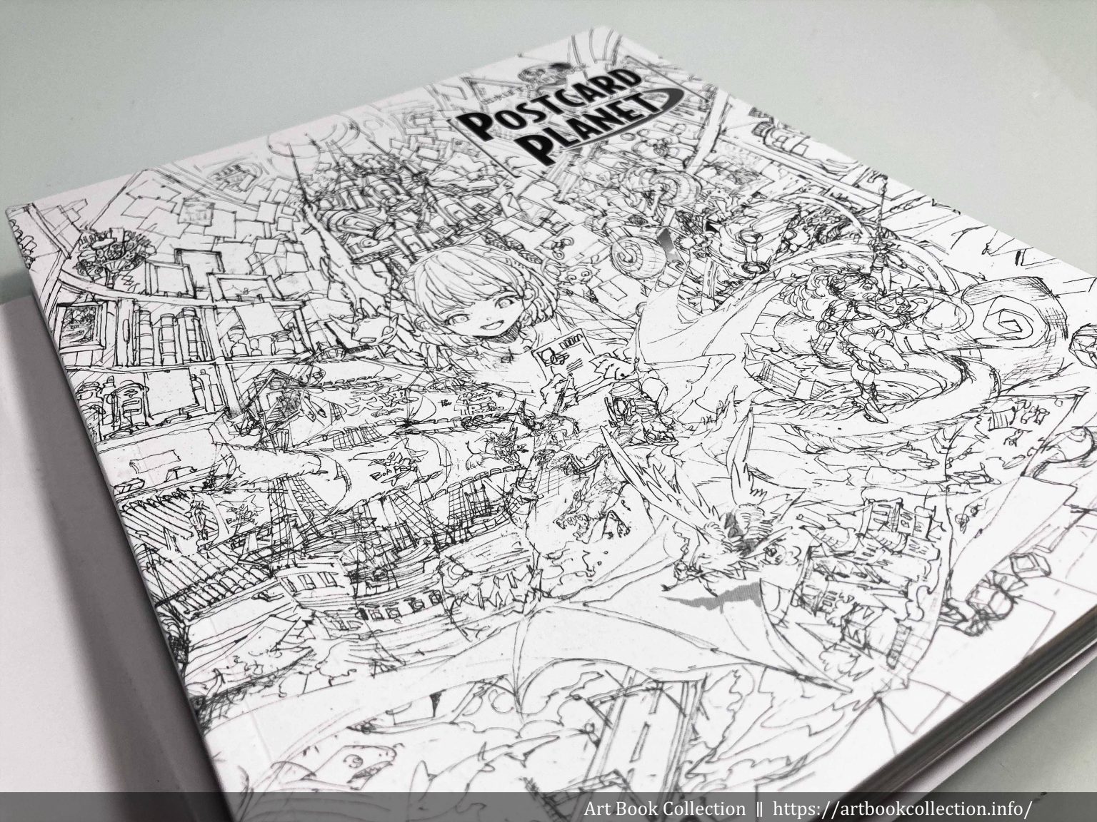 【開箱．畫集】出水ぽすか｜POSTCARD PLANET：出水ぽすか ART BOOK - Art Book Collection