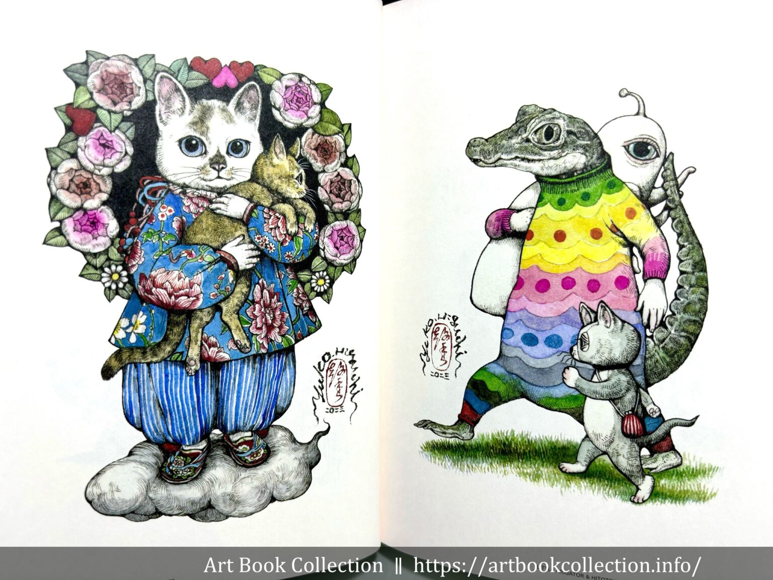 【開箱．畫集】樋口裕子｜Higuchi Yuko FANTASY ANIMAL FOREST（台灣展覽限定版） - Art Book ...