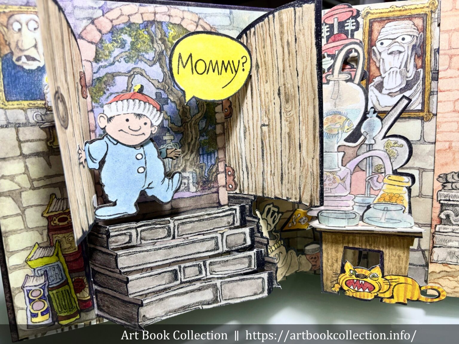 【開箱．立體書】Matthew Reinhart、Maurice Sendak《Mommy?》 - Art Book Collection
