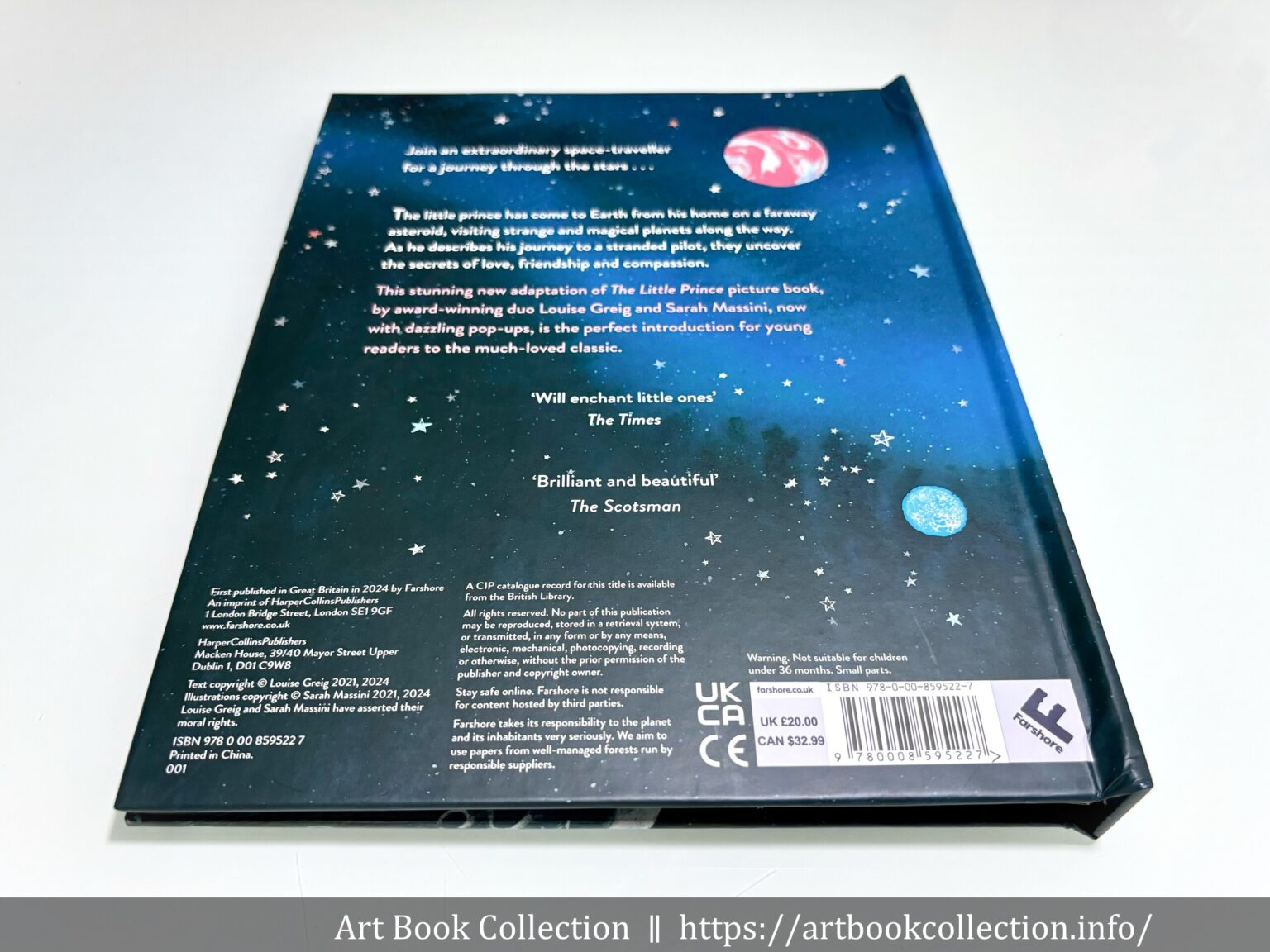 【開箱．立體書】Louise Greig、Sarah Massini《小王子》繪本立體書 The Little Prince Pop-up ...